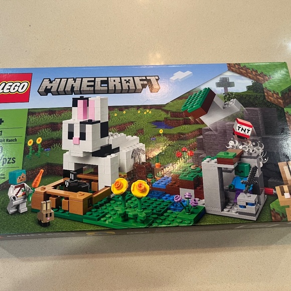 Lego | Toys | Lego Minecraft The Rabbit Ranch | Poshmark